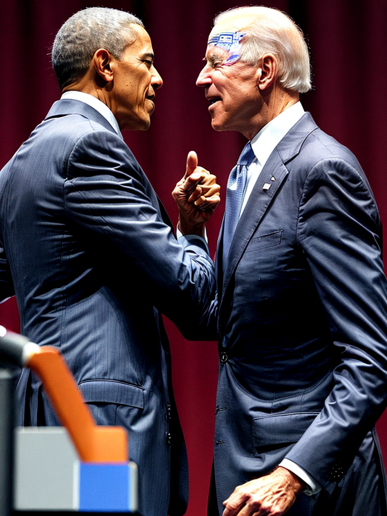 joe biden punching barack obama