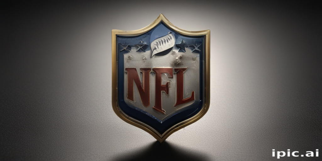 Iconic NFL Shield Emblem Representing the National Football League's Legacy