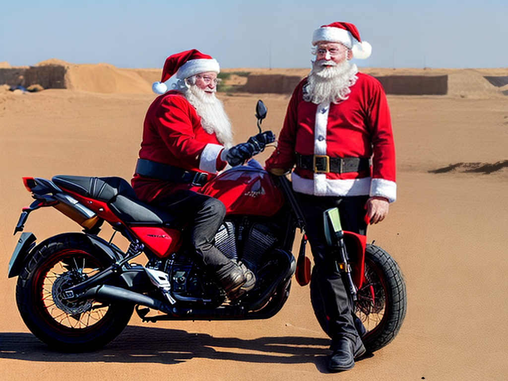 santa claus in Gaza destroyed