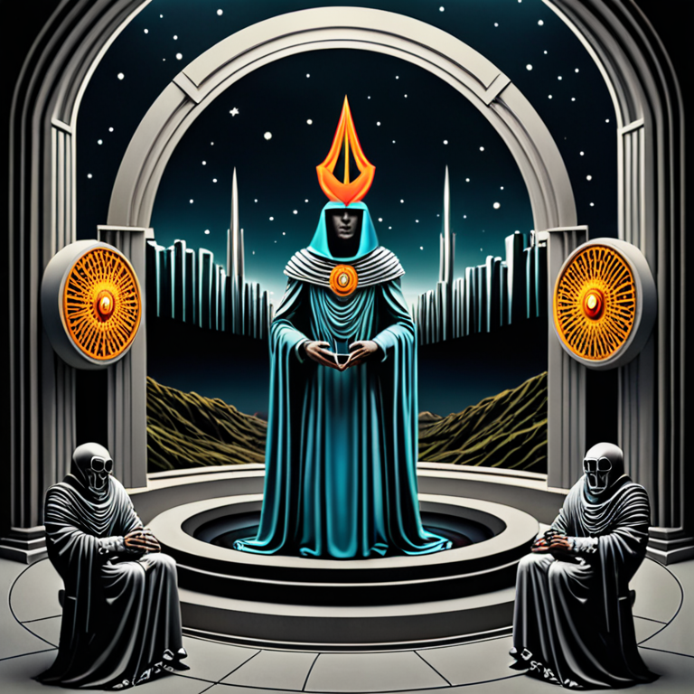 sci fi rituals surreal art