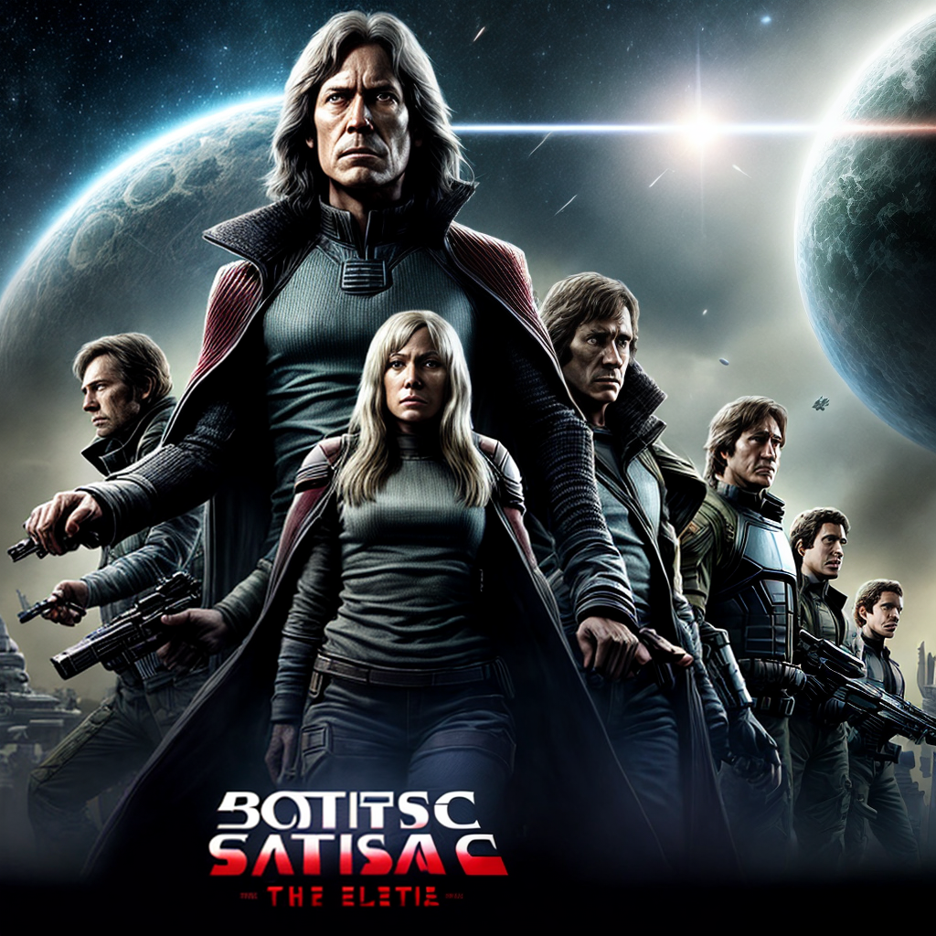 battlestar galactica movie poster art