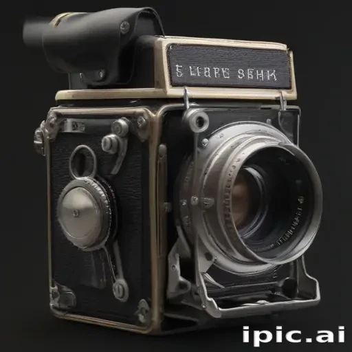 Vintage Camera with Unique Design Showcasing Classic Photography ...