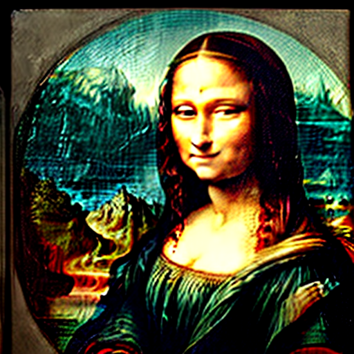 cartoon Mona Lisa