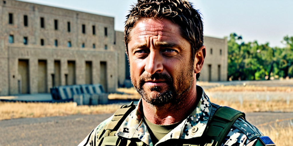 Gerard Butler National guard Version