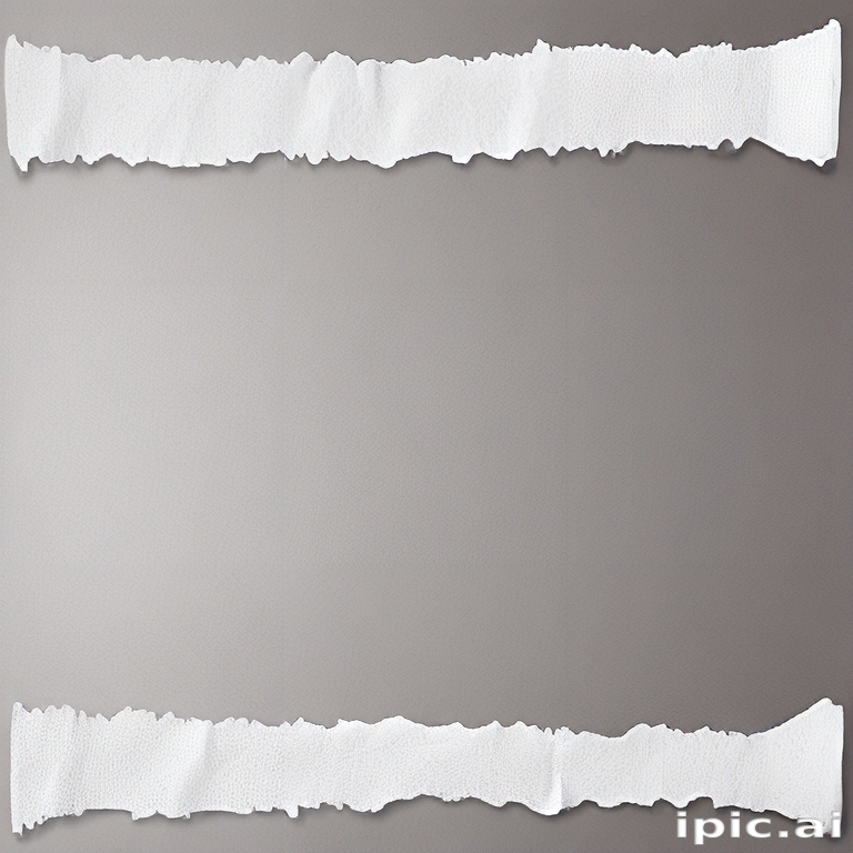 Creative Background with Torn White Paper Strips for Artistic Presentations