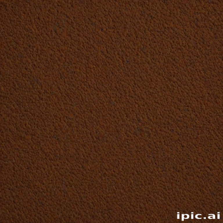 Textured Surface of Rich Brown Color with Subtle Variations and Depth