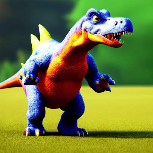 dinosaur farting and the fart comes out of his butt