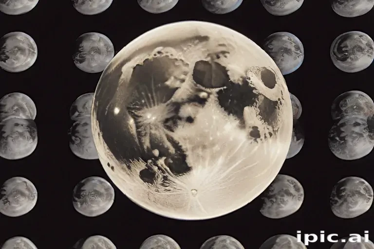 Exploring the Mysteries of the Moon Through a Unique Artistic Lens