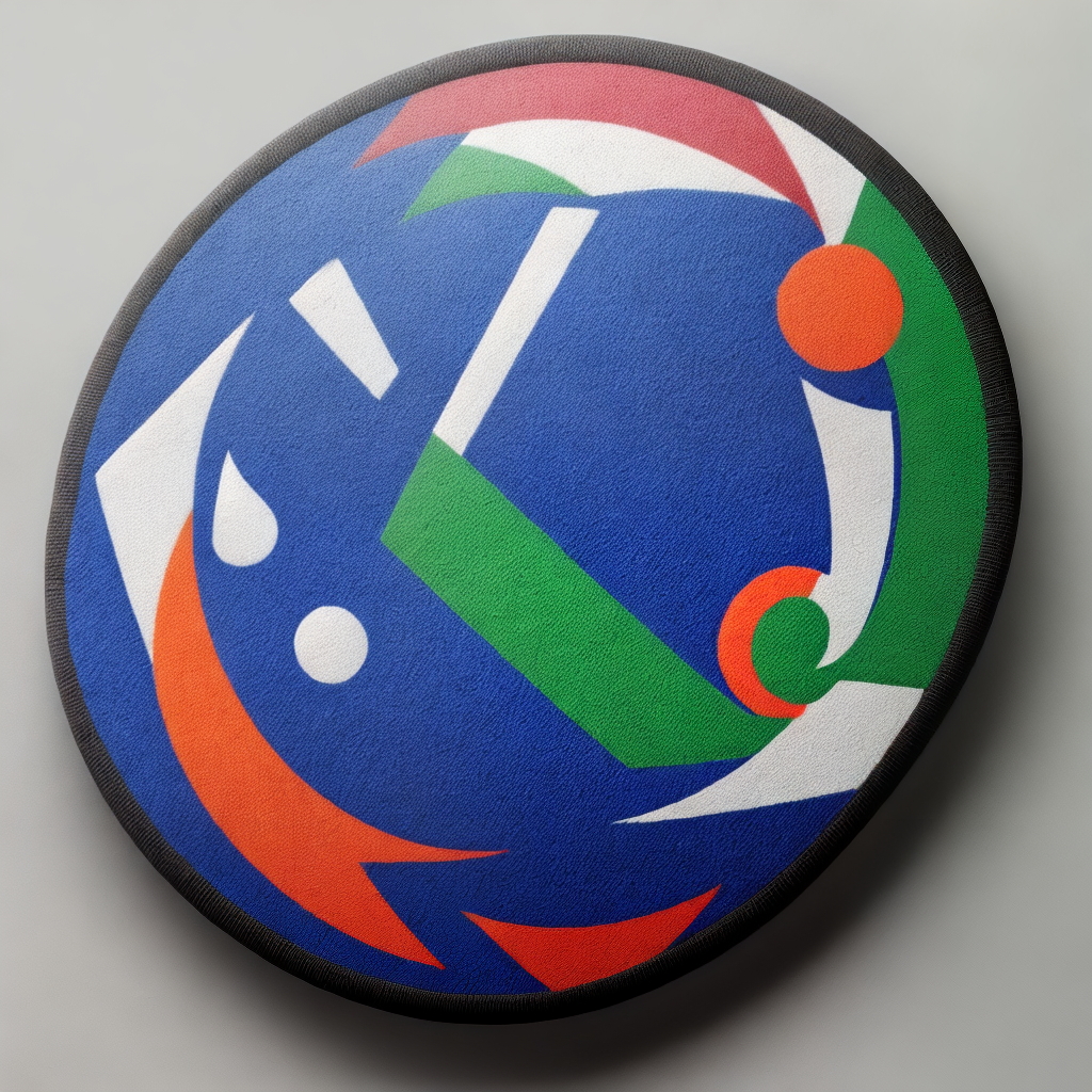 round logo for a roller derby team