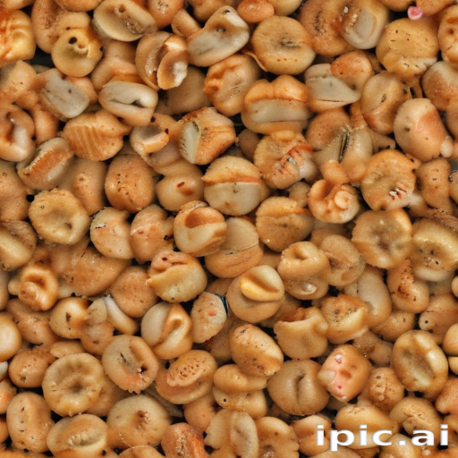 Close-Up View of Various Small Seeds Displaying Unique Textures and Colors