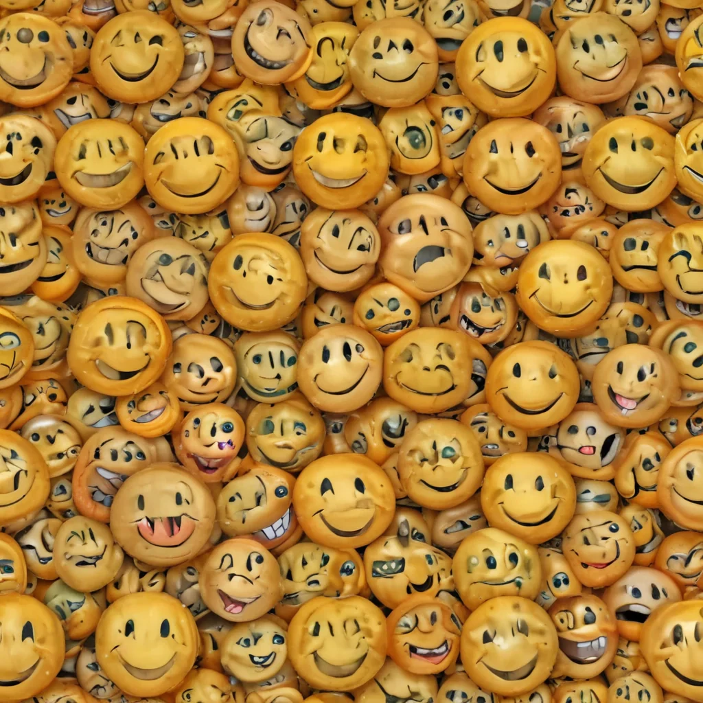 An Ocean of Smiley Faces: Celebrating Joy and Happiness in Diversity