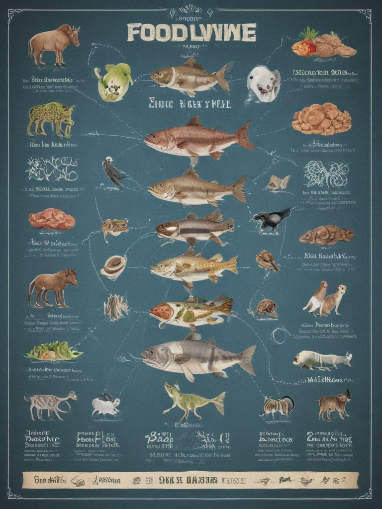 a pitch poster for a food web application