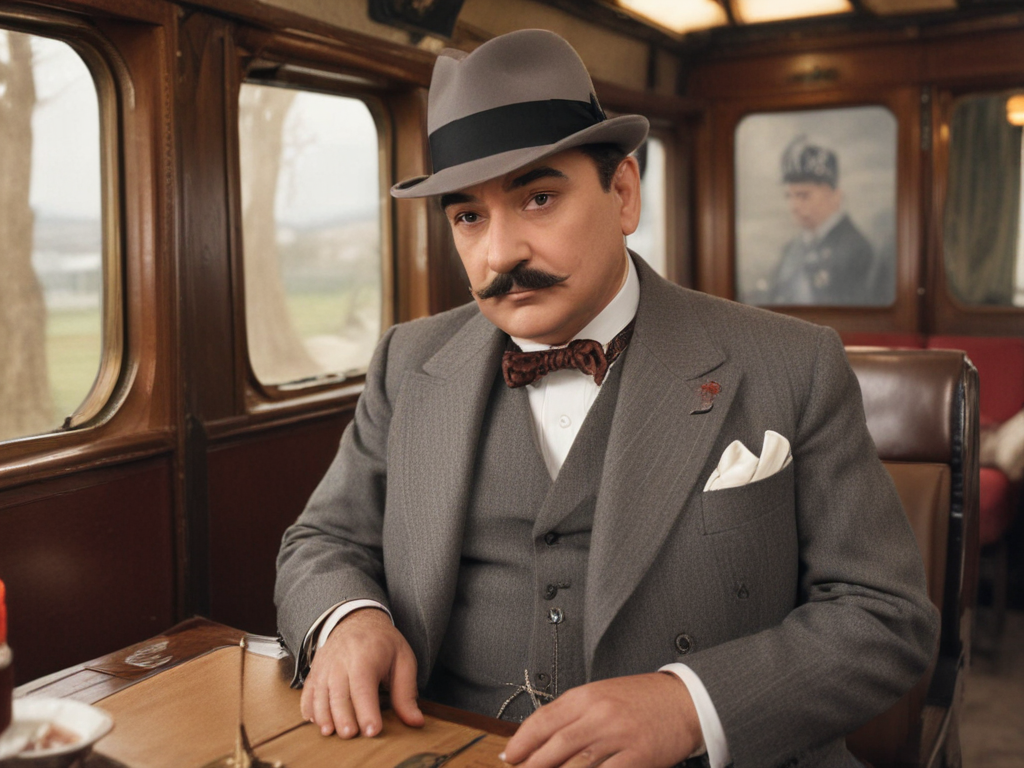 hercule poirot on the orient express