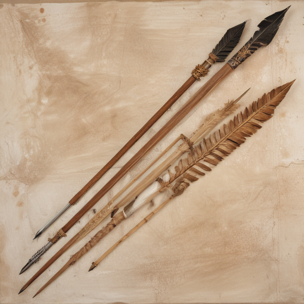 Generate ancient greek Arrows. We have to see them all