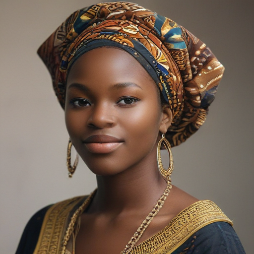 An African woman