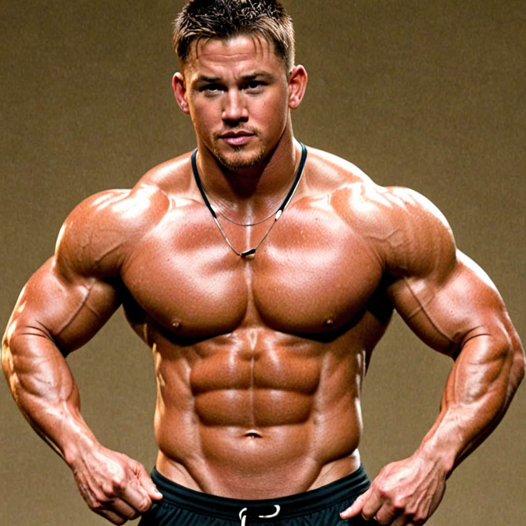 muscular bodybuilder channing tatum