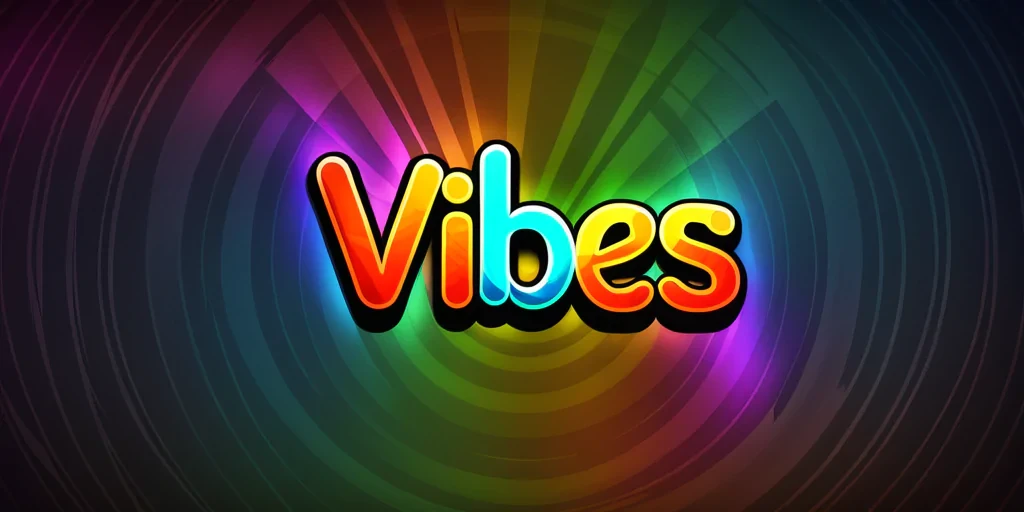 Colorful and Energetic Design Representing Positive Vibes and Good Feelings