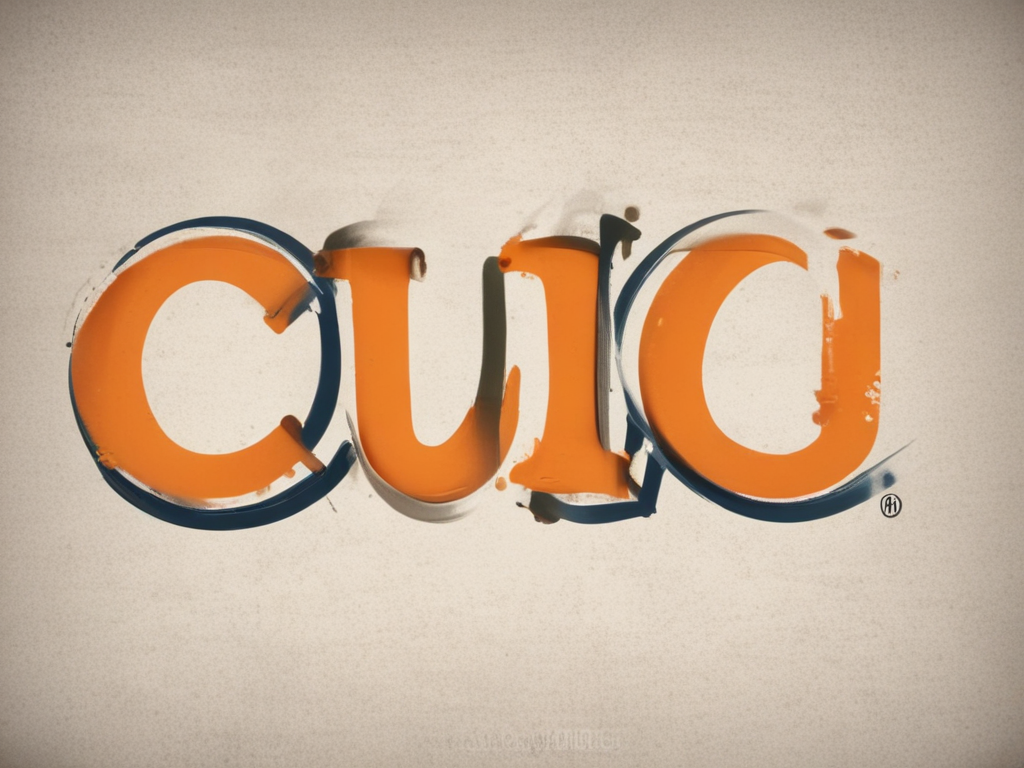 design a logo with the word "OJ" above the word "Sketches"