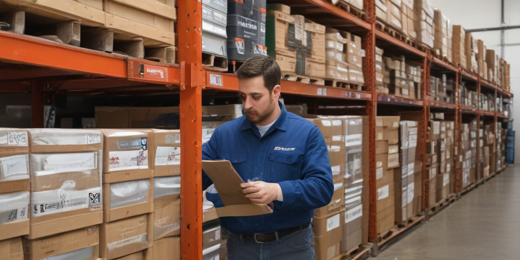 I need a binstock area serviced by fastenal