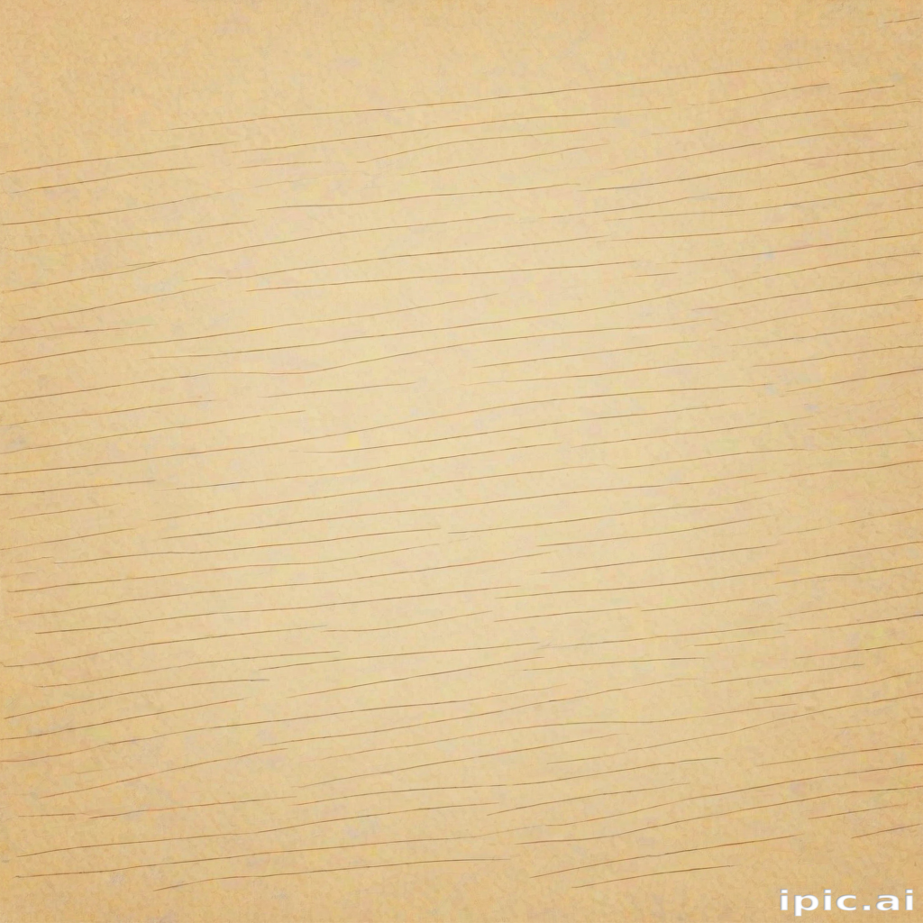 Textured Background with Subtle Horizontal Lines on Soft Beige Paper