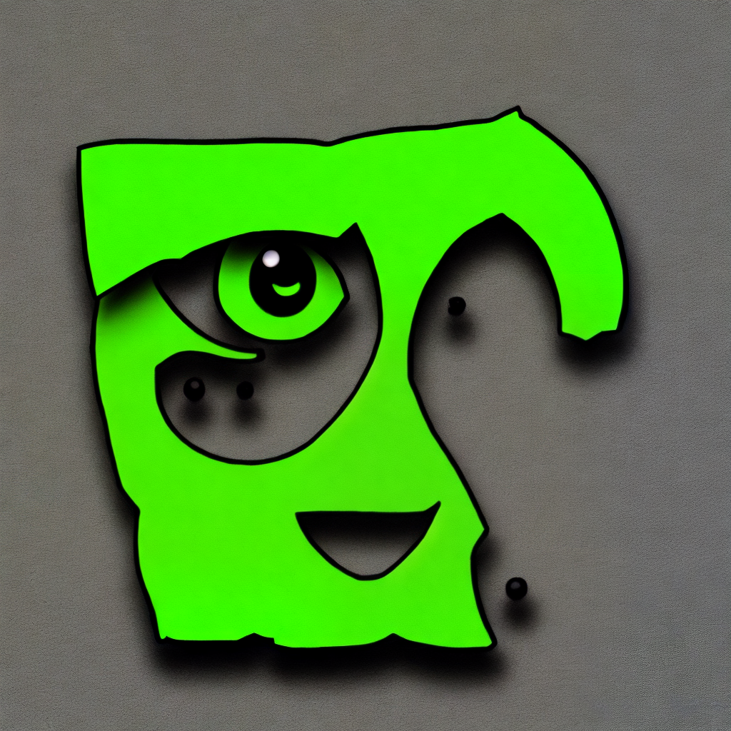 green zombie logo