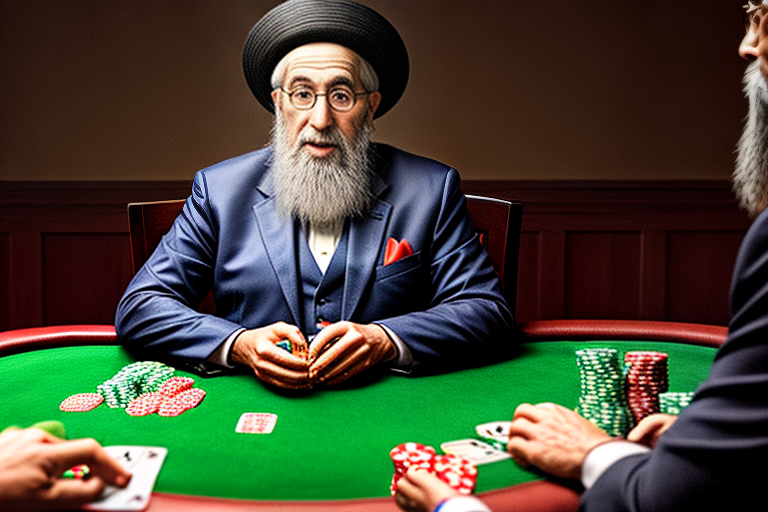 a rabbi playing poker