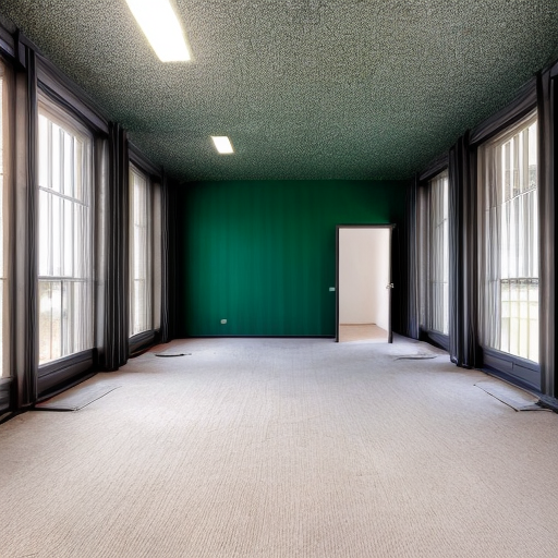 Empty building inside