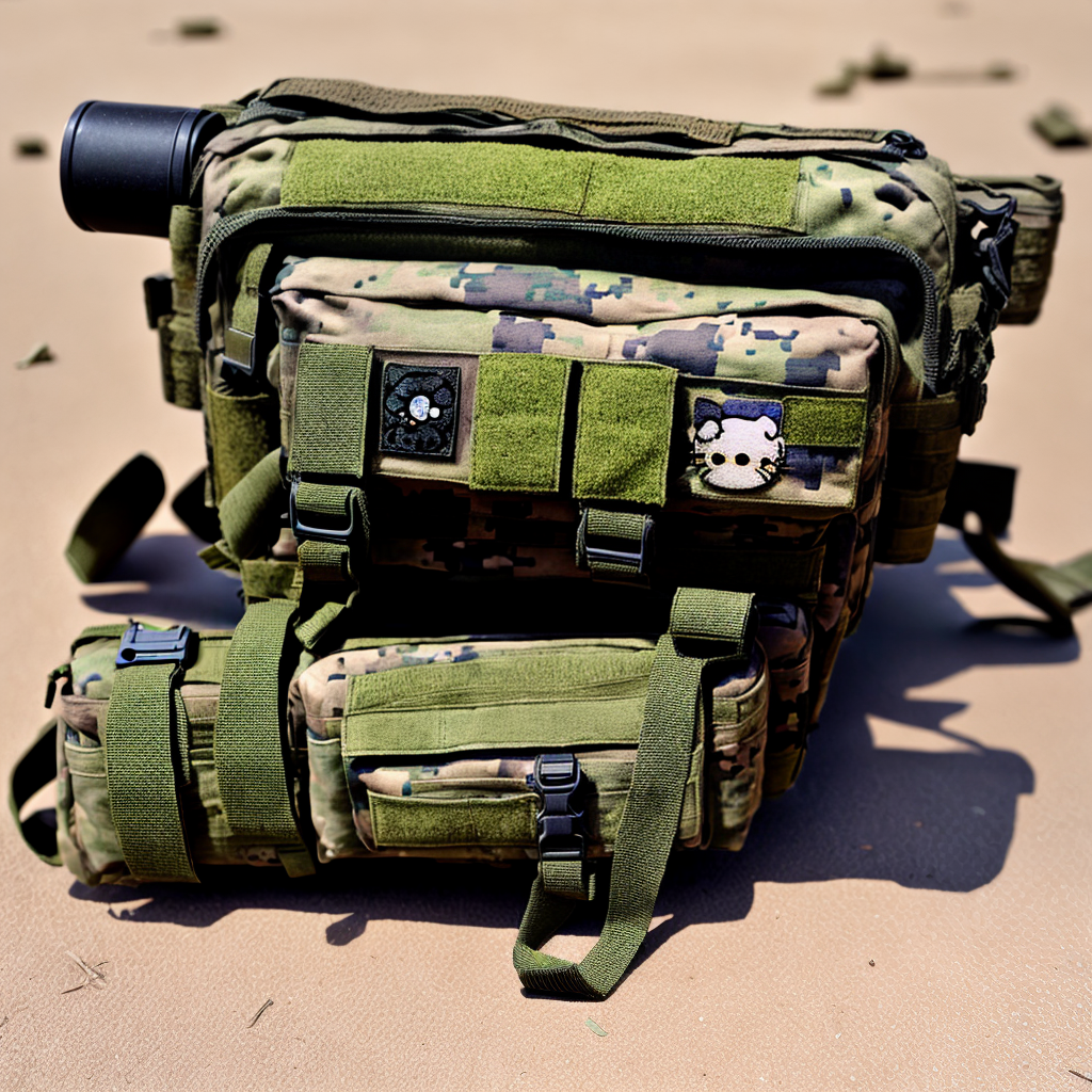 Military Tactical Hello Kitty