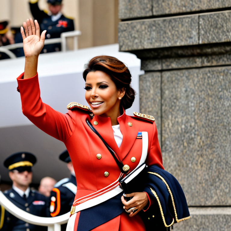 Eva longoria military amiral