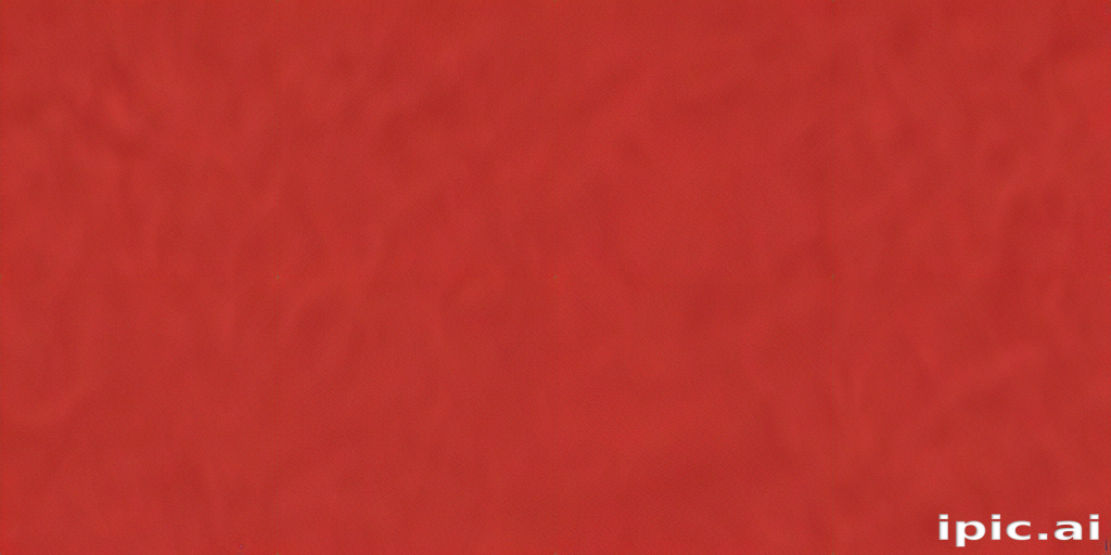 Vibrant Red Background with Subtle Texture for Creative Design Projects.