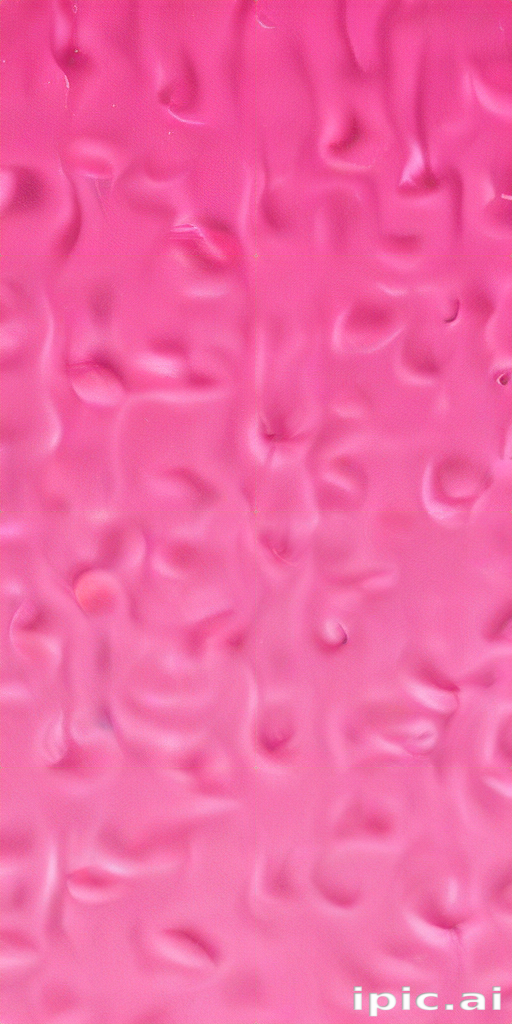 Textured Pink Surface with Subtle Patterns and Glossy Finish Appearing ...