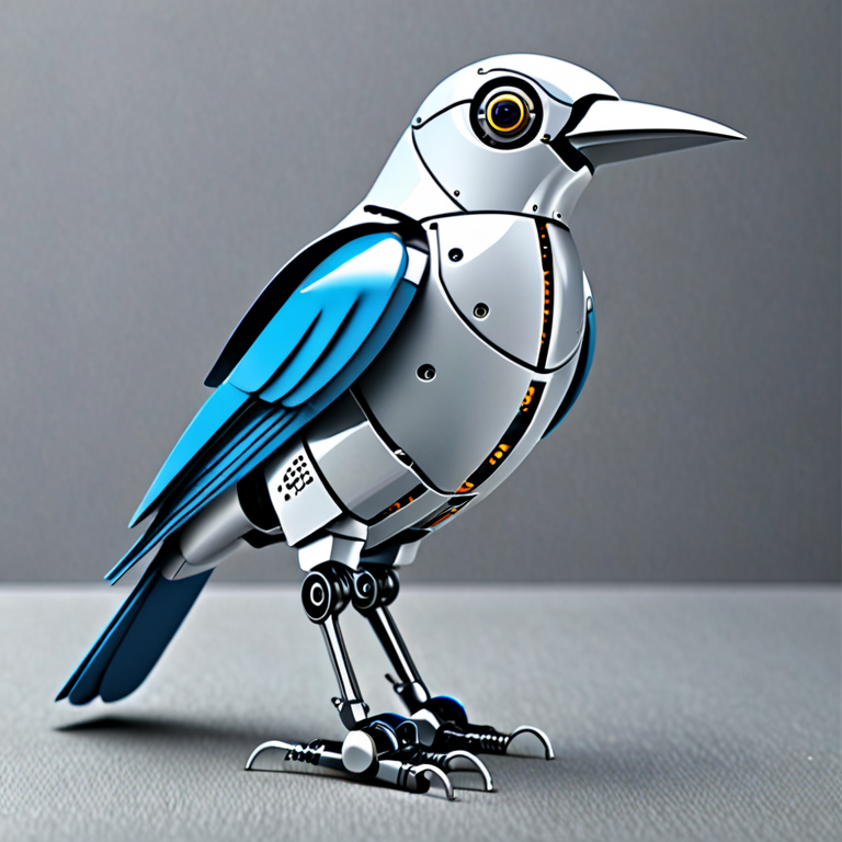 robot bird