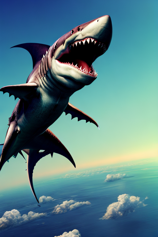 Sharkzilla, with spikes down its back, and dinasour/shark like ...