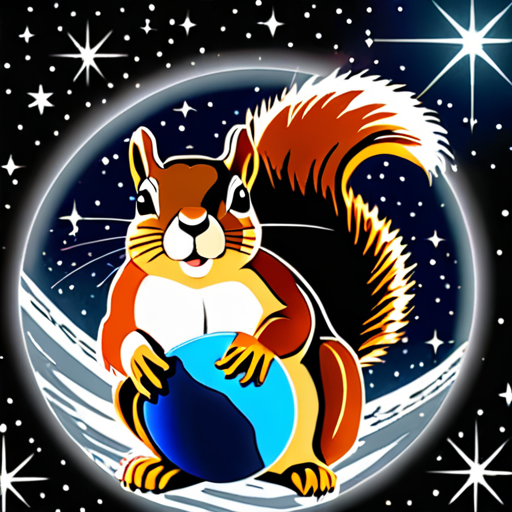 inter dimensional squirrels in outer space