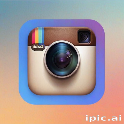 Iconic Instagram Logo Featuring a Vintage Camera Design and Colorful ...