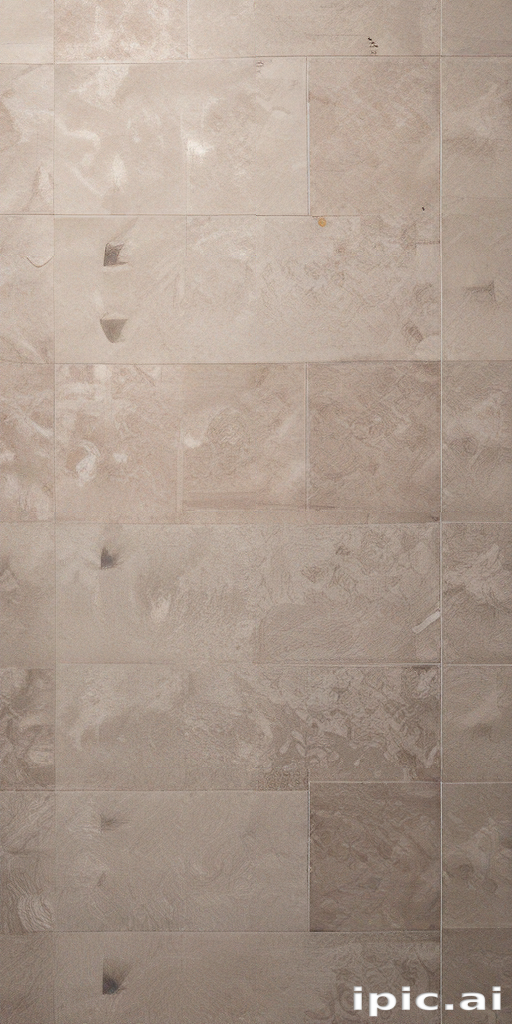 Light-Colored Textured Wall Panels with Subtle Variations in Pattern ...