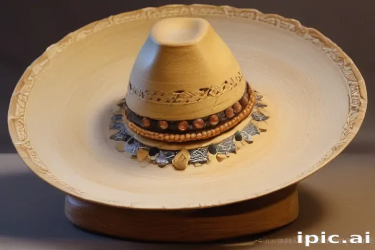 Intricately Designed Traditional Sombrero Showcasing Cultural ...