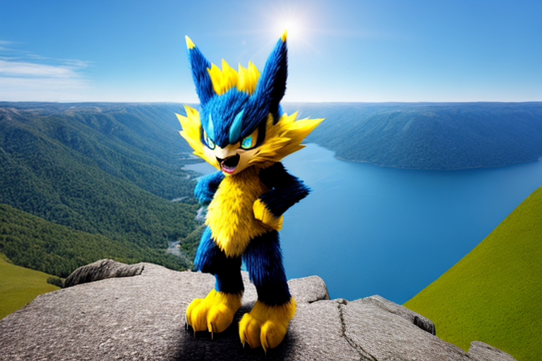 Zeraora from pokemon
