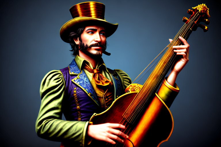 Steampunk bard