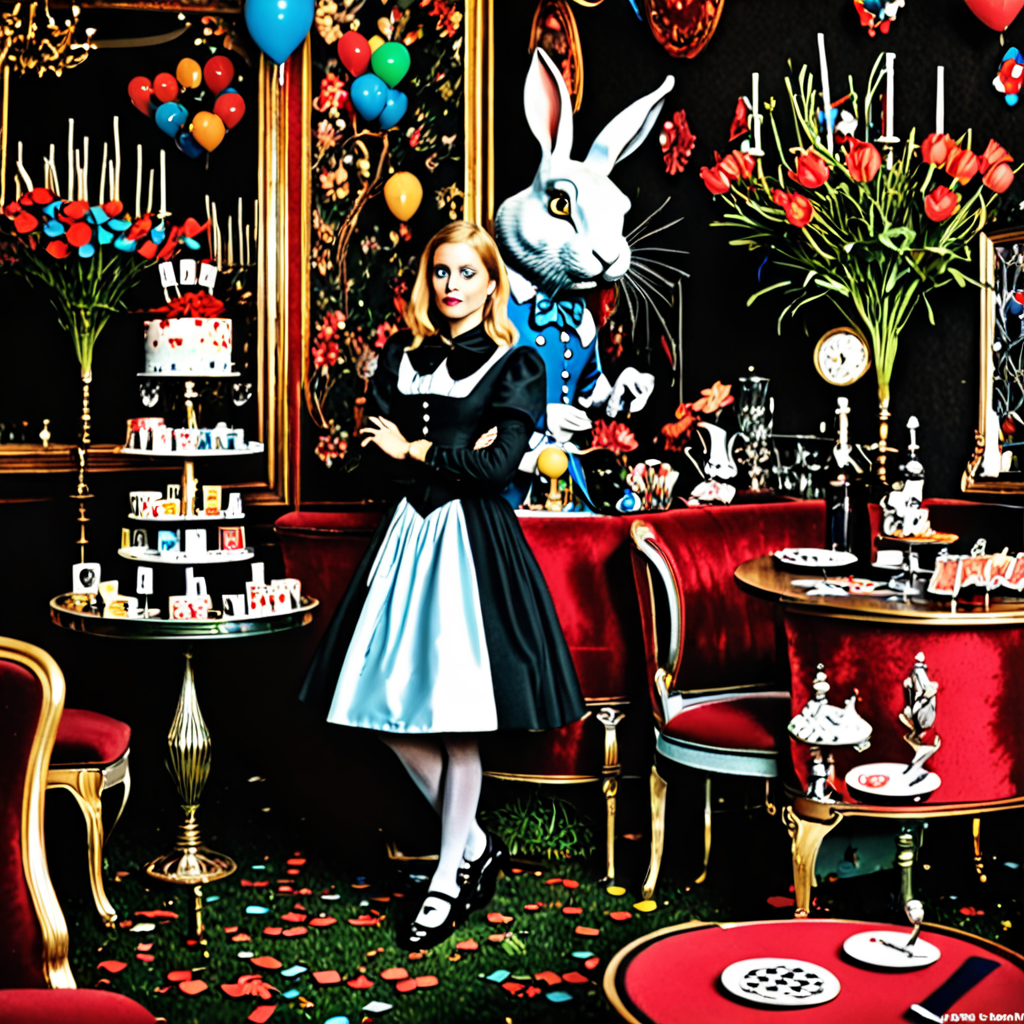Alice In Wonderland, club party