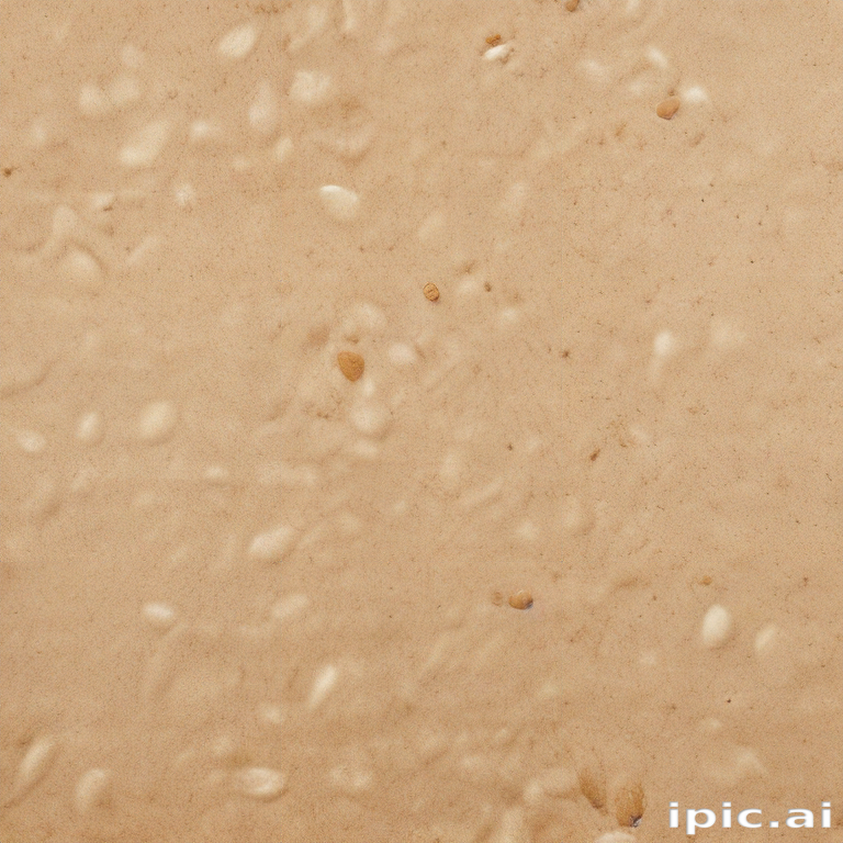 Close-Up View of Textured Sand with Small Pebbles and Organic Matter