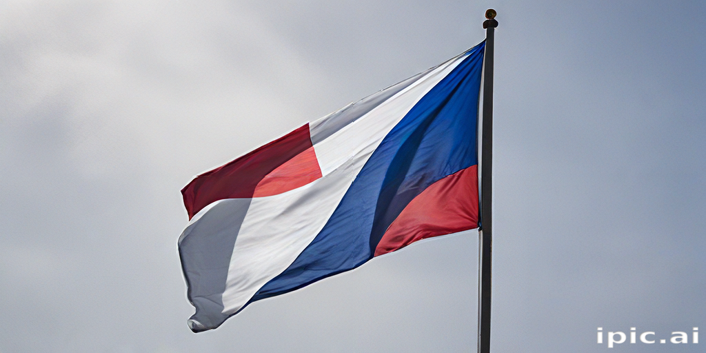 Wave of Unity: The Vibrant Colors of the Czech Republic Flag