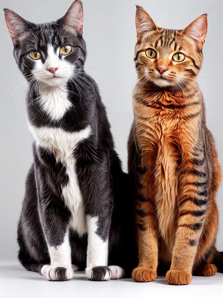 2 cat discuss about study