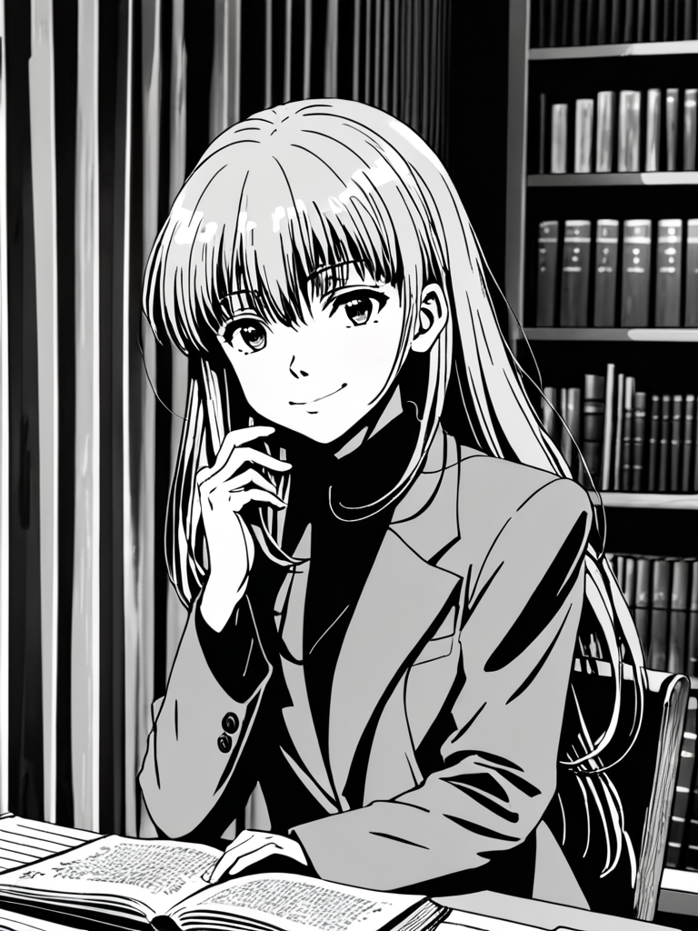lain, oversize blazer, hime, frames, girl, manga, princess cut, ghost ...
