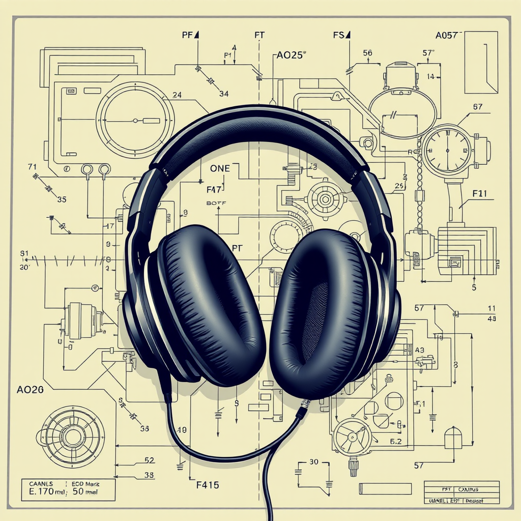 Blueprint of Sound: The Intricate Design Behind Audio Headphones and ...