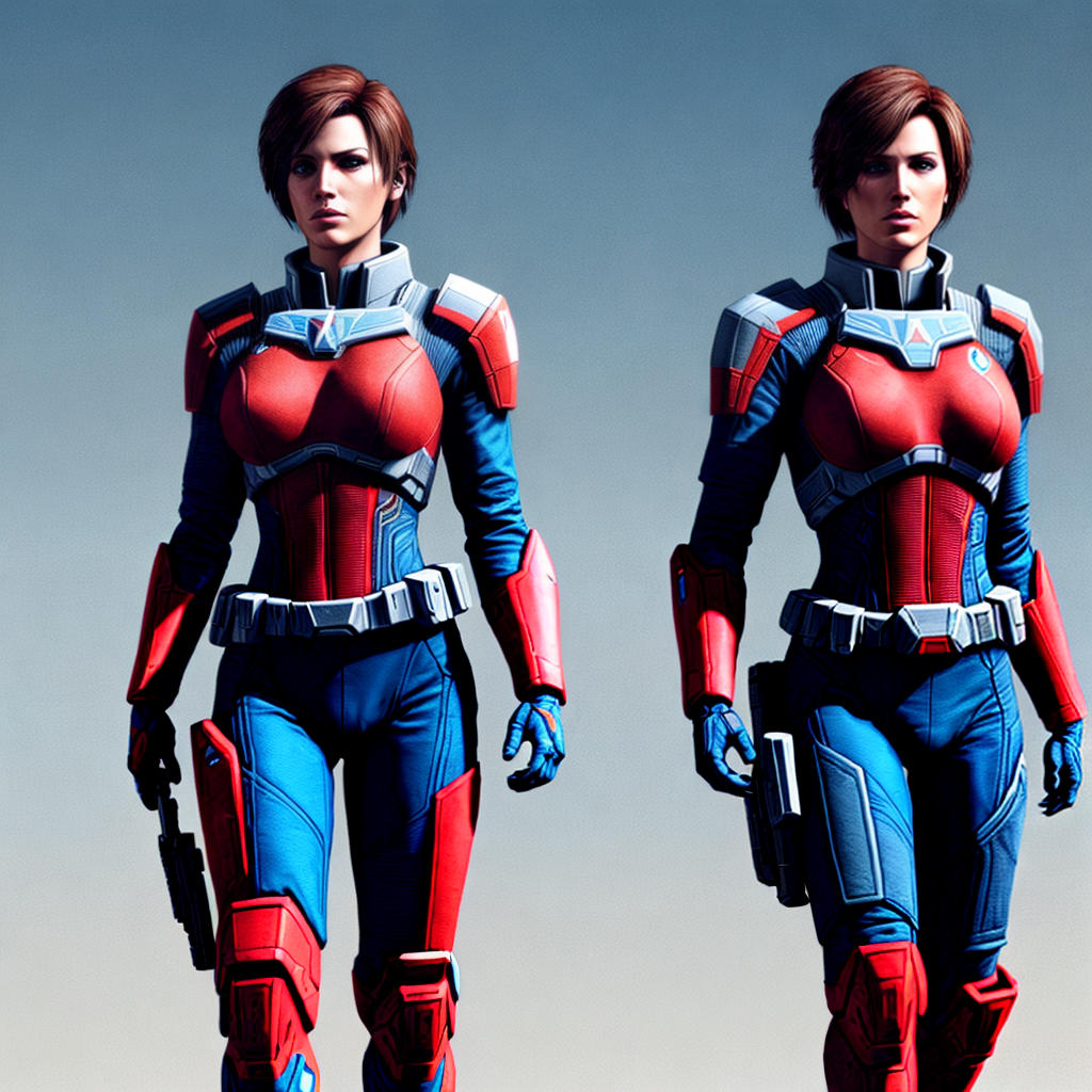 Commander Shepard as a General