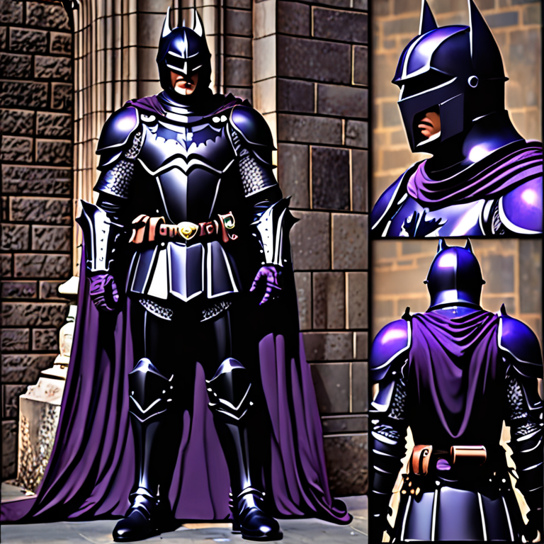 Dark purple knight