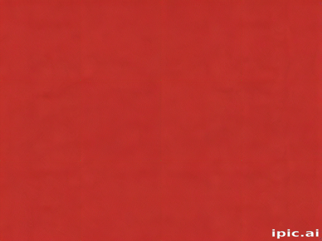 Vibrant Solid Red Background Perfect for Various Creative Design Projects