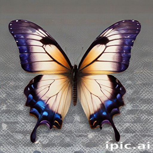 Stunning Butterfly Displaying Vibrant Colors with Intricate Wing Patterns