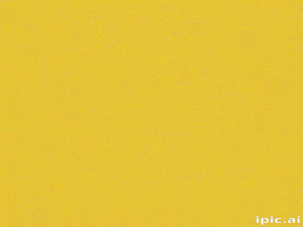 A Bright, Cheerful Yellow Background Perfect for Various Creative Projects.